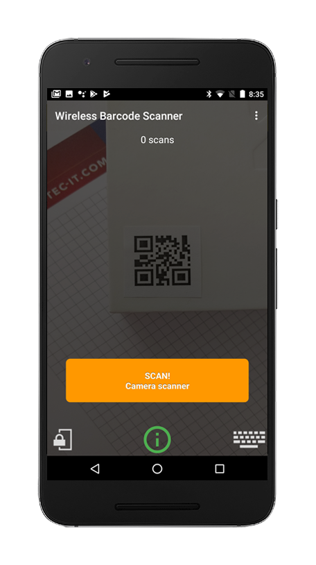 Wireless Barcode Scanner for Android - User Manual